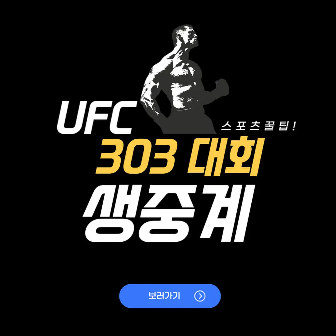 UFC303 중계 시간 페레이라 프로하즈카 2차전 경기 몇시 대진표 타격 스타일 분석 프리뷰 2024년 6월 30일 맥그리거 ...